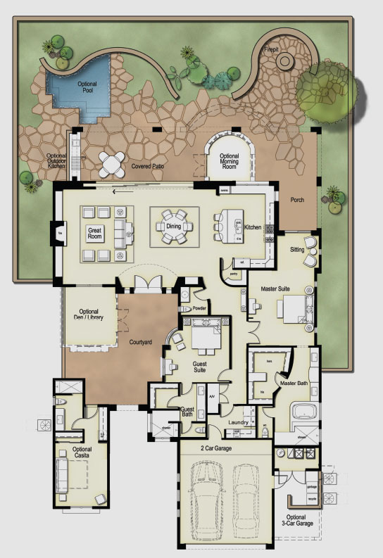 Casa-map | The Ritz-Carlton Residences, Dove Mountain