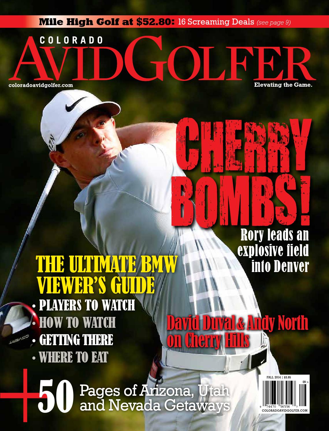 Colorado Avid Golfer, Fall 2014 - Dove Mountain Marana